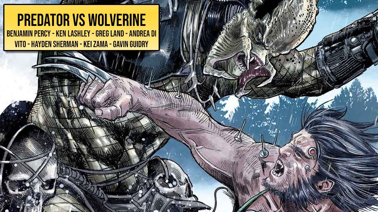Predator VS Wolverine le combat du siècle - Comics in Motion - YouTube