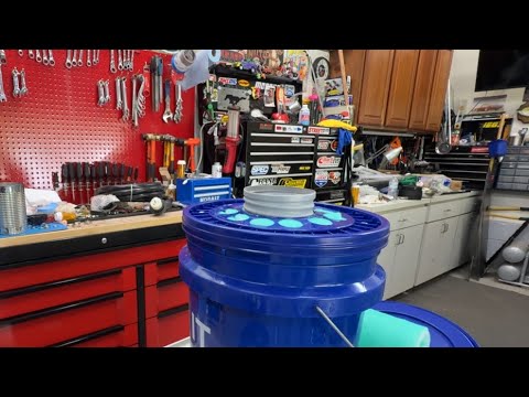 B.O.R poor man’s wet bucket, filtering system for my airbrush spray ...