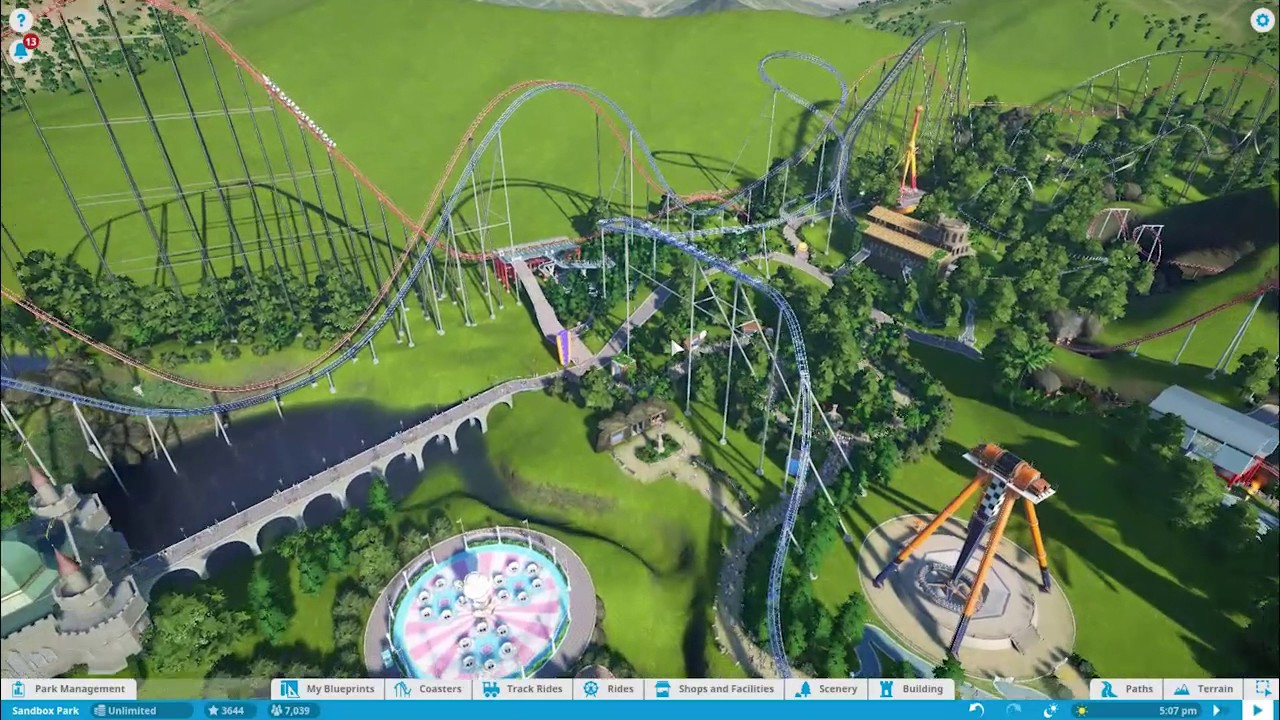 Planet Coaster Beta Ep.6 - Giga-Coaster - YouTube