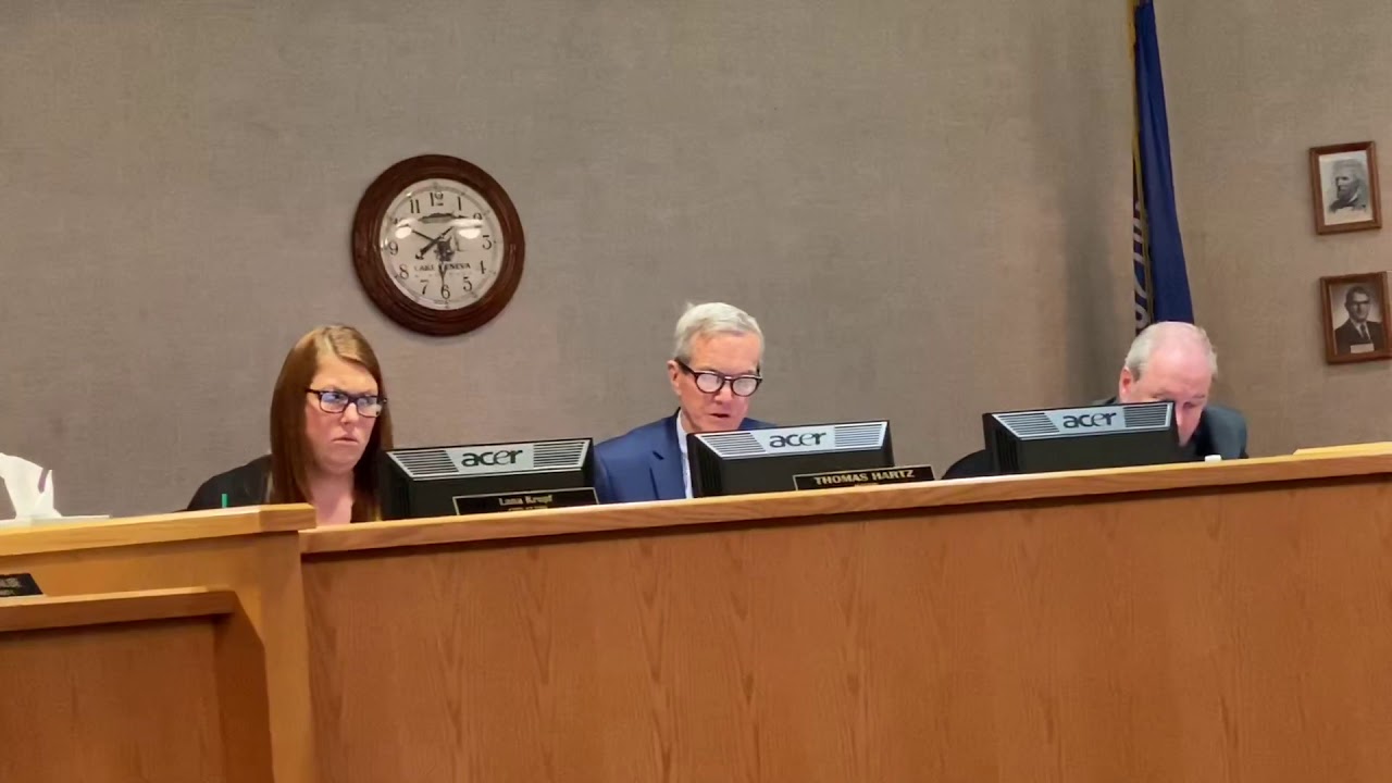 Lake Geneva City Council - YouTube