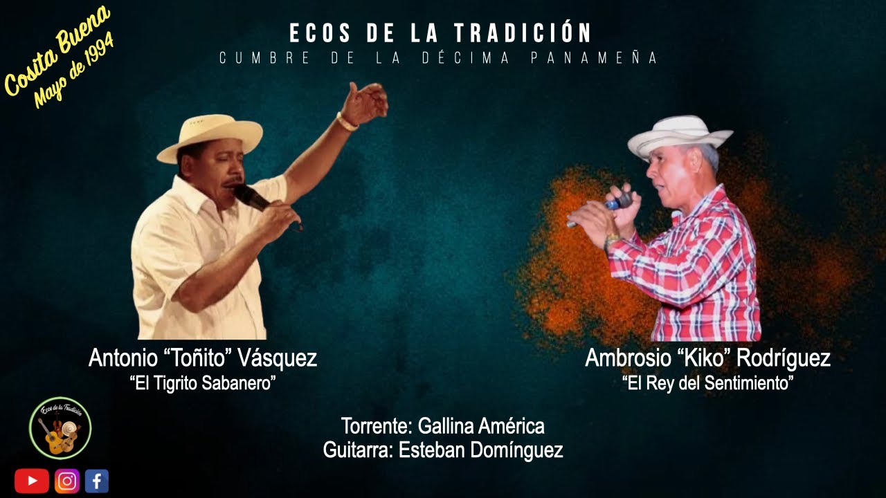 Toñito Vásquez y Kiko Rodríguez - Gallina América - No. 854 - YouTube
