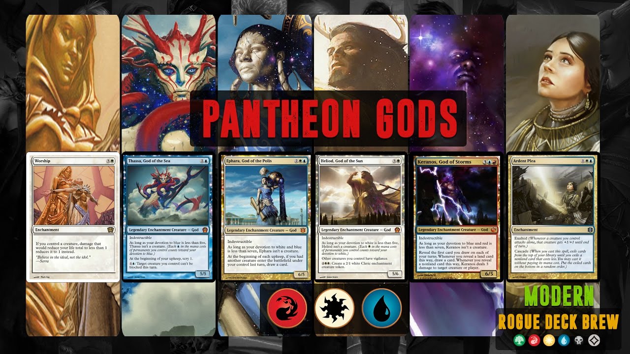Pantheon Gods (Modern) vs Mono White/Goblins/Boggles/Tokens/Dredge ...