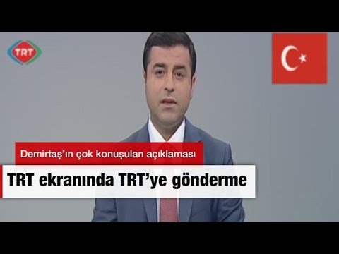 #selahattindemirtaş trt nin kaldirdigi video