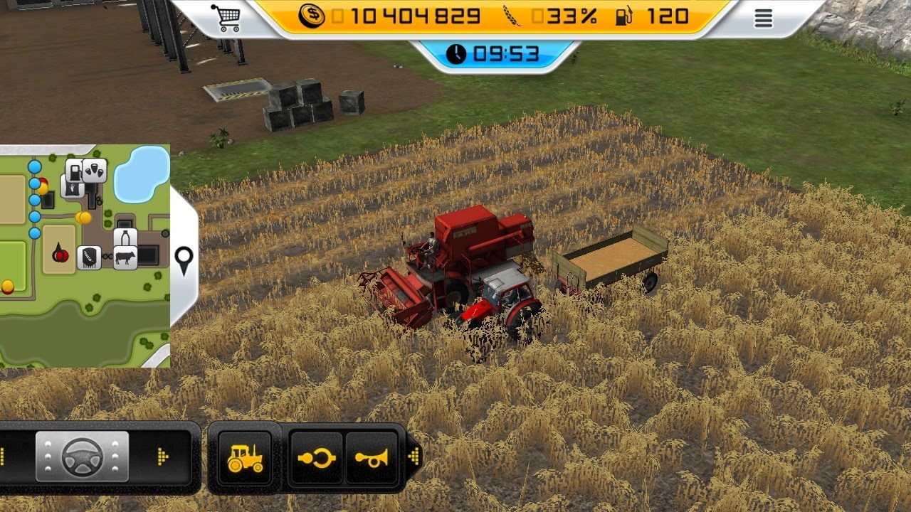 Farming Simulator 14 Gameplay | #timelapse - YouTube