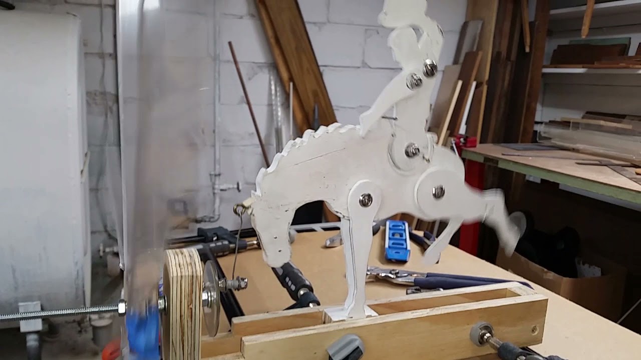 Bucking Bronco Under Construction - YouTube