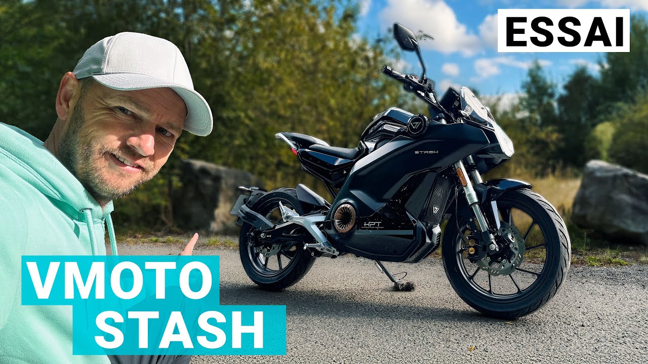 Essai Vmoto Stash : que vaut la moto électrique 125 "premium" de Super ...