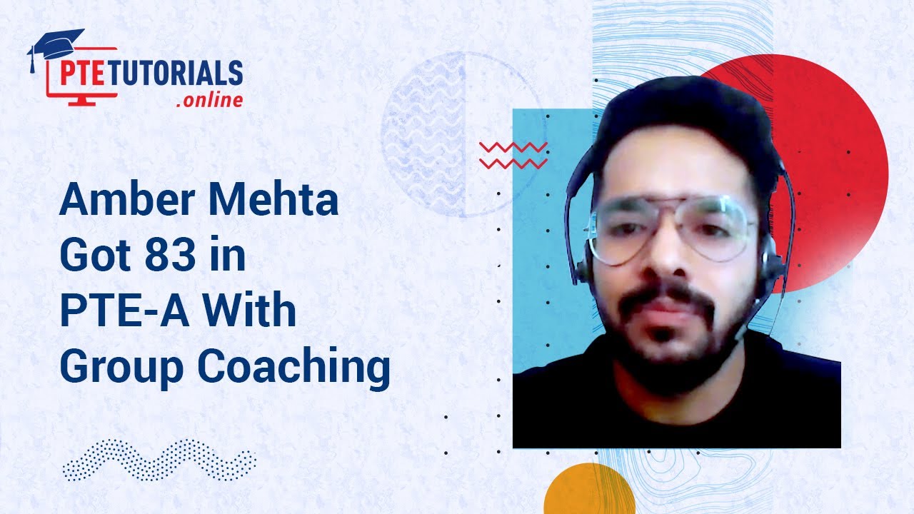 Amber Mehta from Gurgaon Scores 83 In PTE-A with Group Coaching! - YouTube