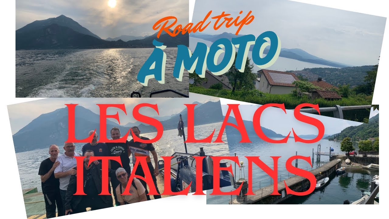 Road trip Italie moto « Le tour des lacs Italien » jour 2 - YouTube