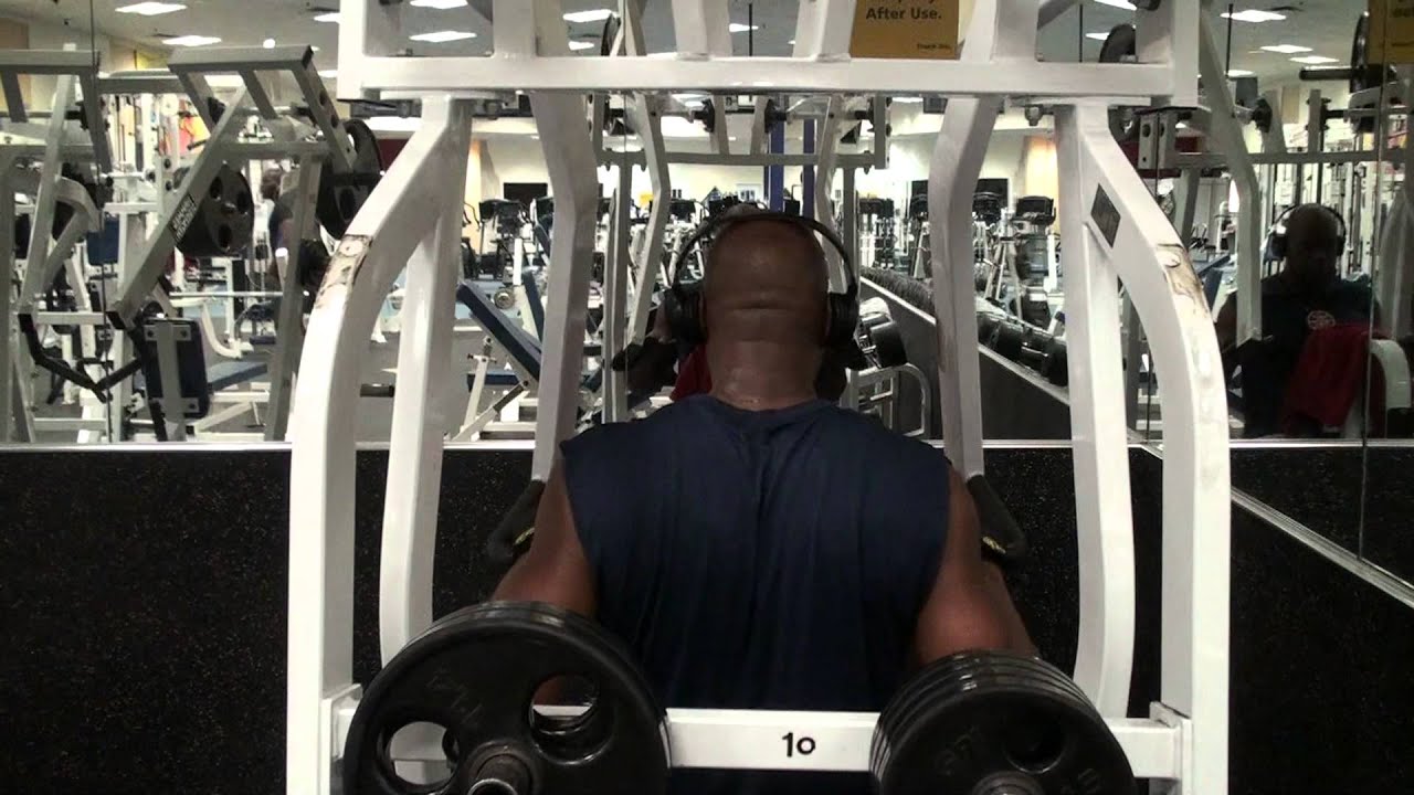 Sean Arms and Chest Workout 7-20-2013 Part 10 - YouTube