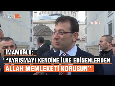 Ekrem İmamoğlu'ndan Bayram Konuşması