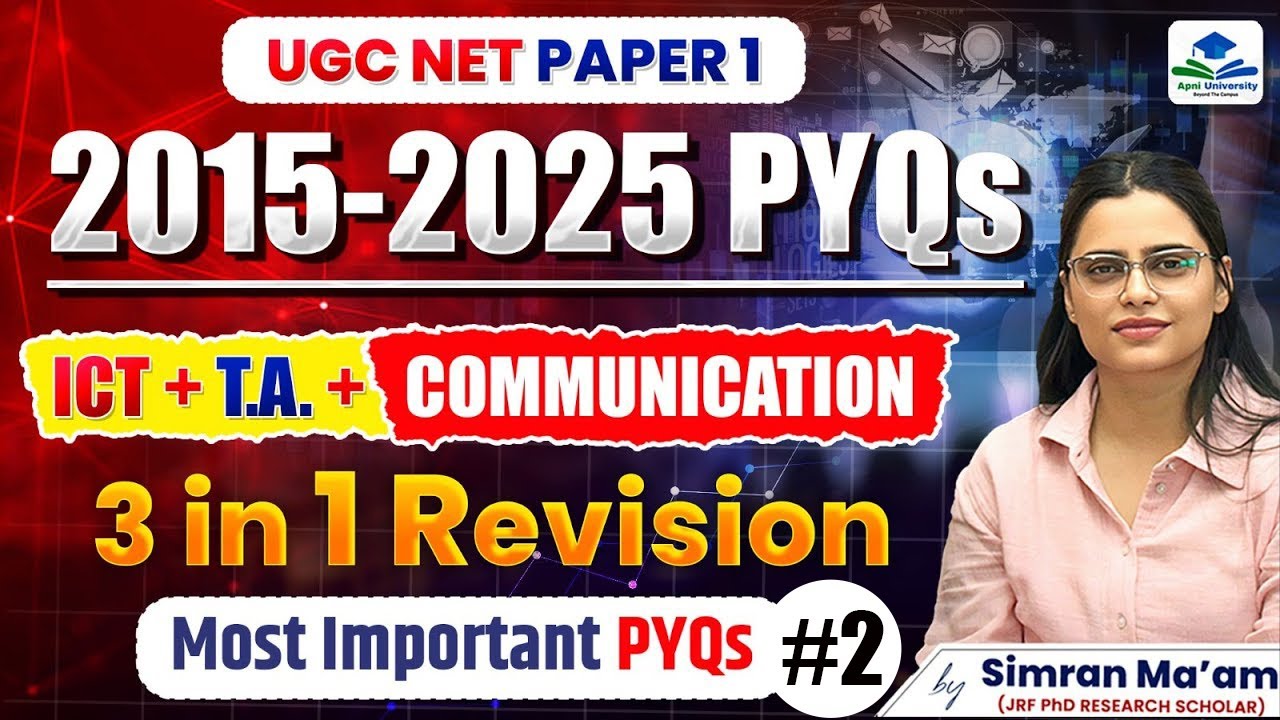 UGC NET Paper 1 Mock Test | ICT, Teaching Aptitude & Communication ...