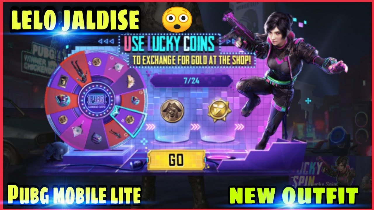 Pubg mobile lite_//(USE LUCKY COINS)_//official lucky draw - YouTube