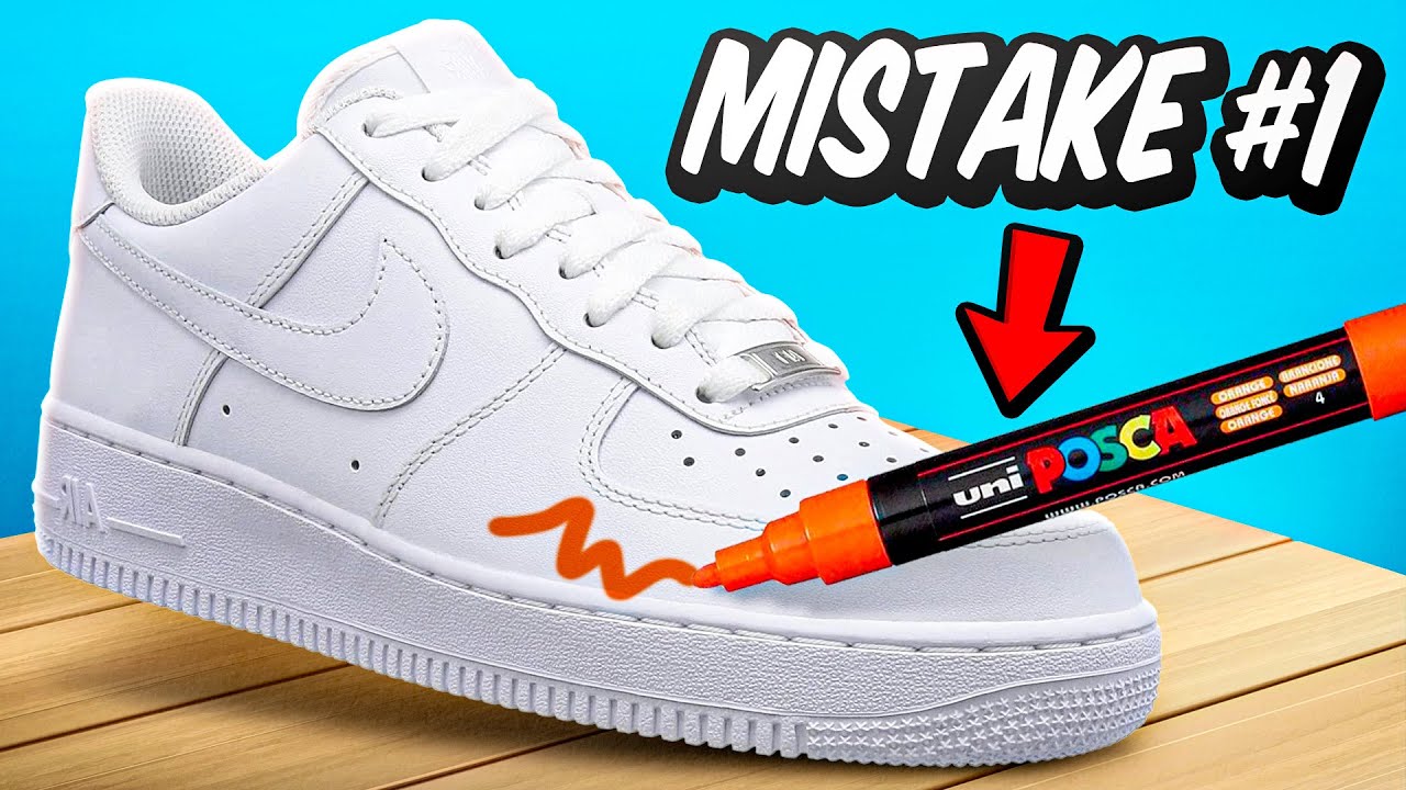 Never Make These Mistakes When You Customize Shoes! - YouTube