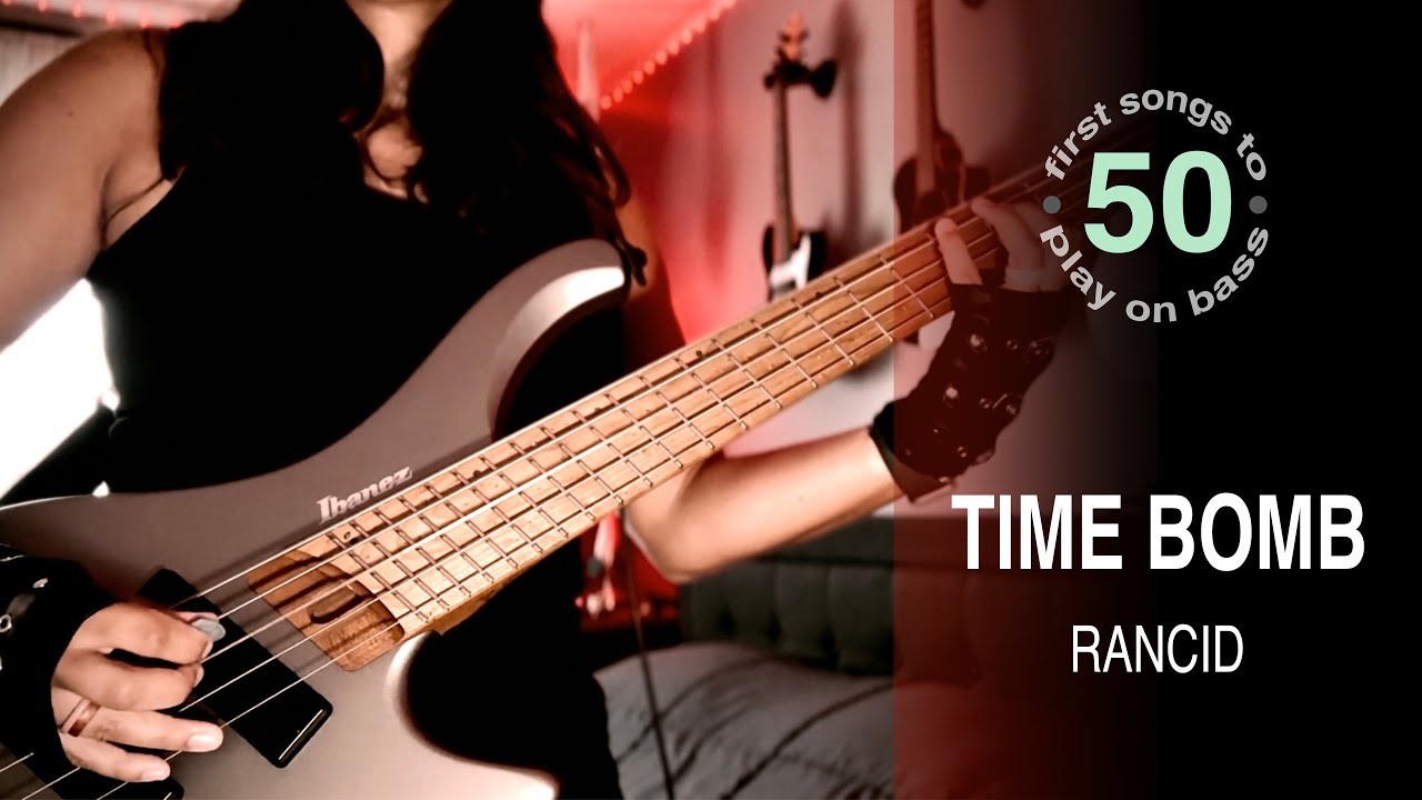 Rancid - Time Bomb (Bass Cover) - YouTube