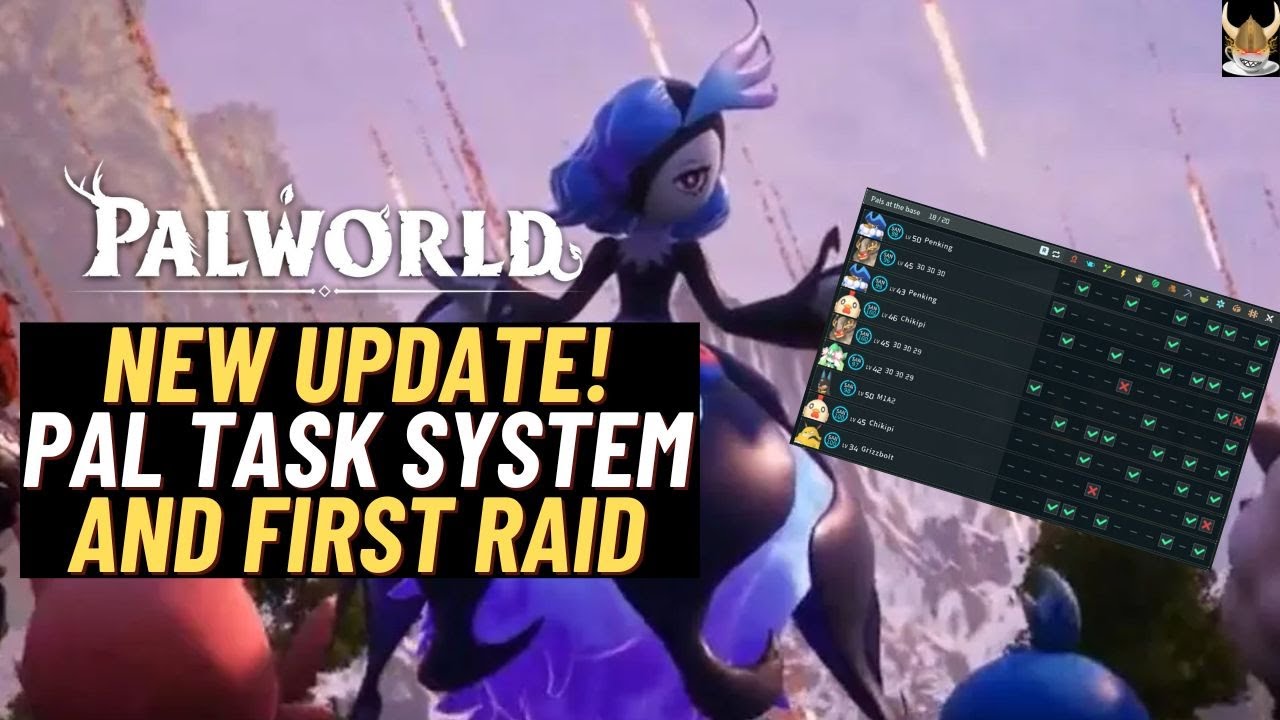 Palworld New Update Revealed ~FIRST RAID BOSS AND PAL MANAGEMENT SYSTEM ...