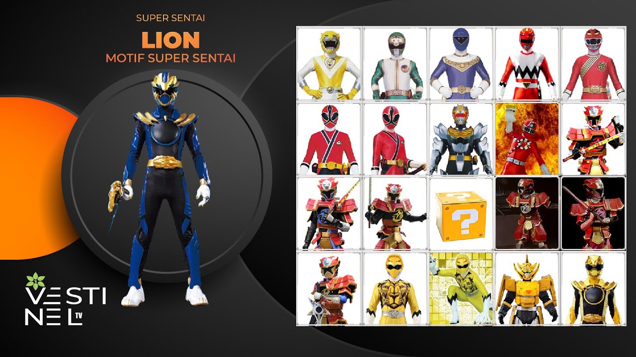 Lion Motif Super Sentai - YouTube