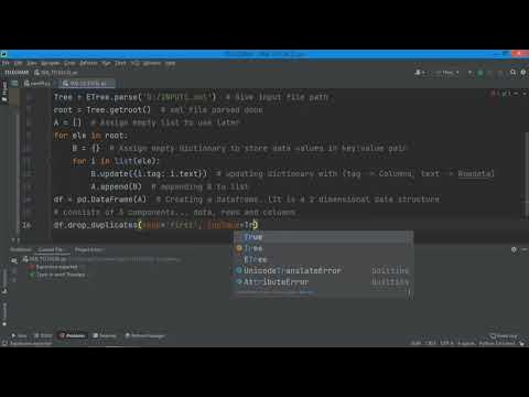 CONVERTING XML TO EXCEL USING PYTHON || DATA FRAME|| PANDAS|| PYTHON ...