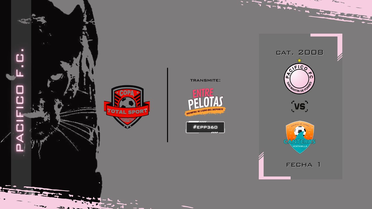 EN VIVO: Pacifico FC vs Canteras Ventanilla | Cat. 2008 - YouTube