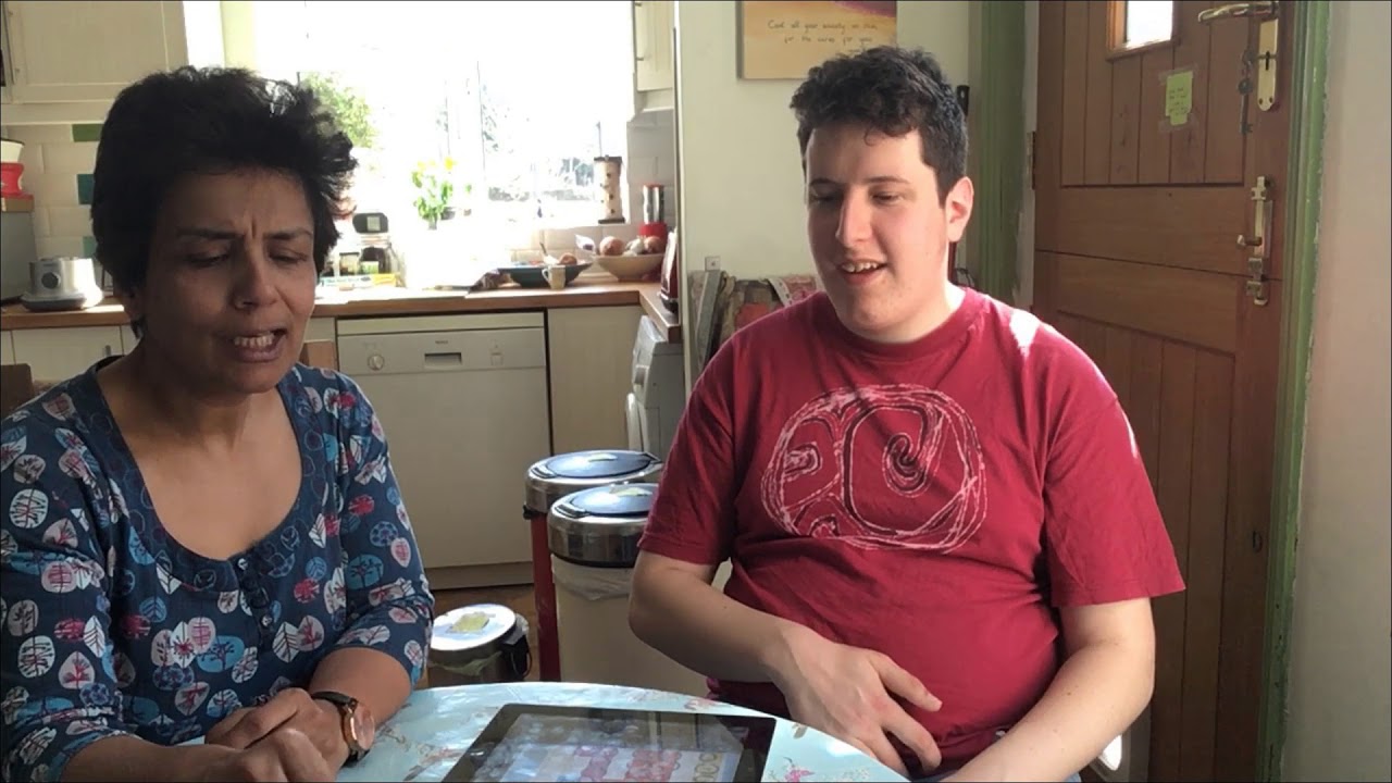 Using Makaton Signs, Symbols & Scene & Heard AAC App - YouTube