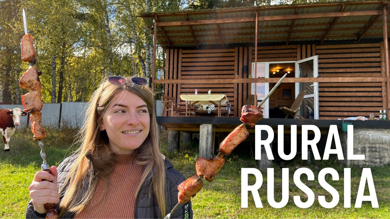 Life in Russian Countryside (Visiting a Dacha in Siberia) - YouTube