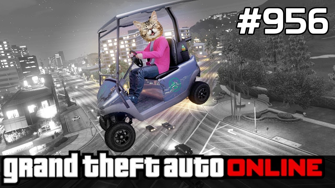 GTA 5 PC Online Po Polsku [#956] Wózek GOLFOWY vs BATMAN /z Paweł - YouTube