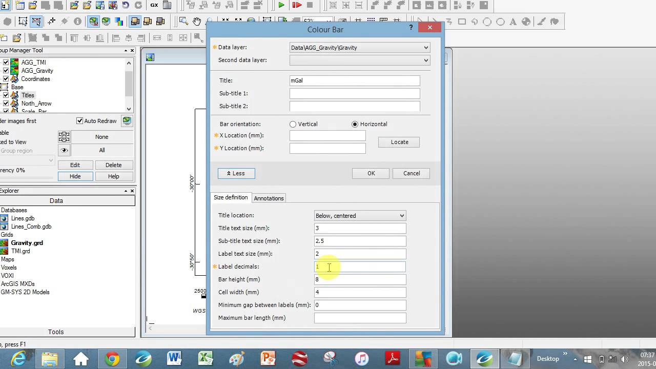 Geosoft - 6 How to create a map - YouTube