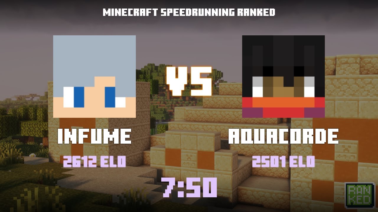 Infume VS Aquacorde | MCSR Ranked - YouTube