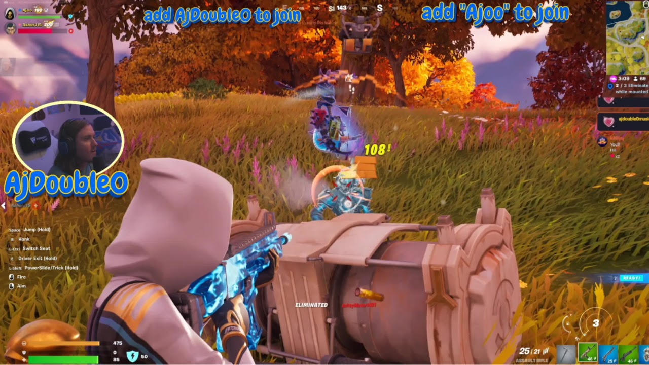 Fortnite Practice STW Founder Epic Code AJOO - YouTube
