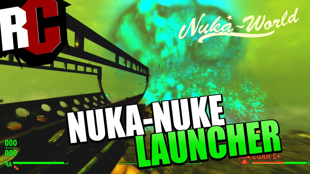 Nuka-Nuke Launcher - The Blue Beast in Fallout 4: Nuka World - YouTube