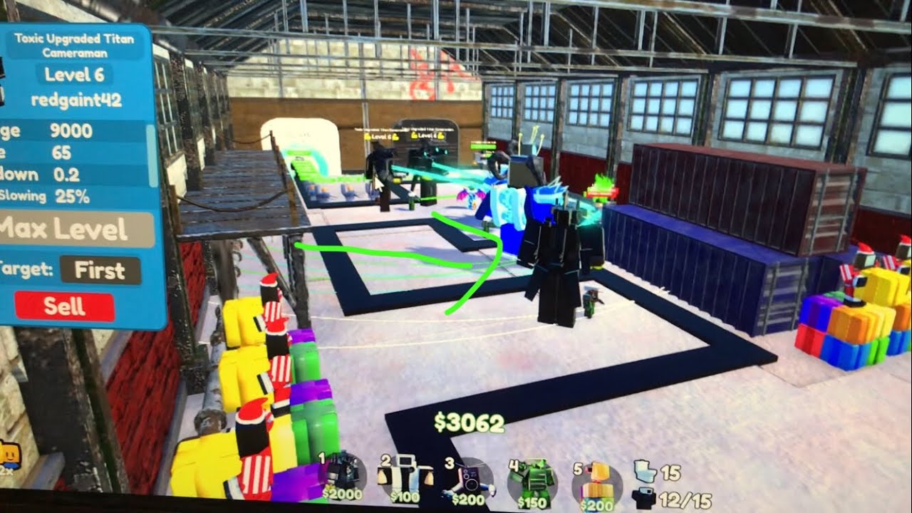 The Toxic Titan Cameraman is Insane (Toilet Tower Defense) - YouTube