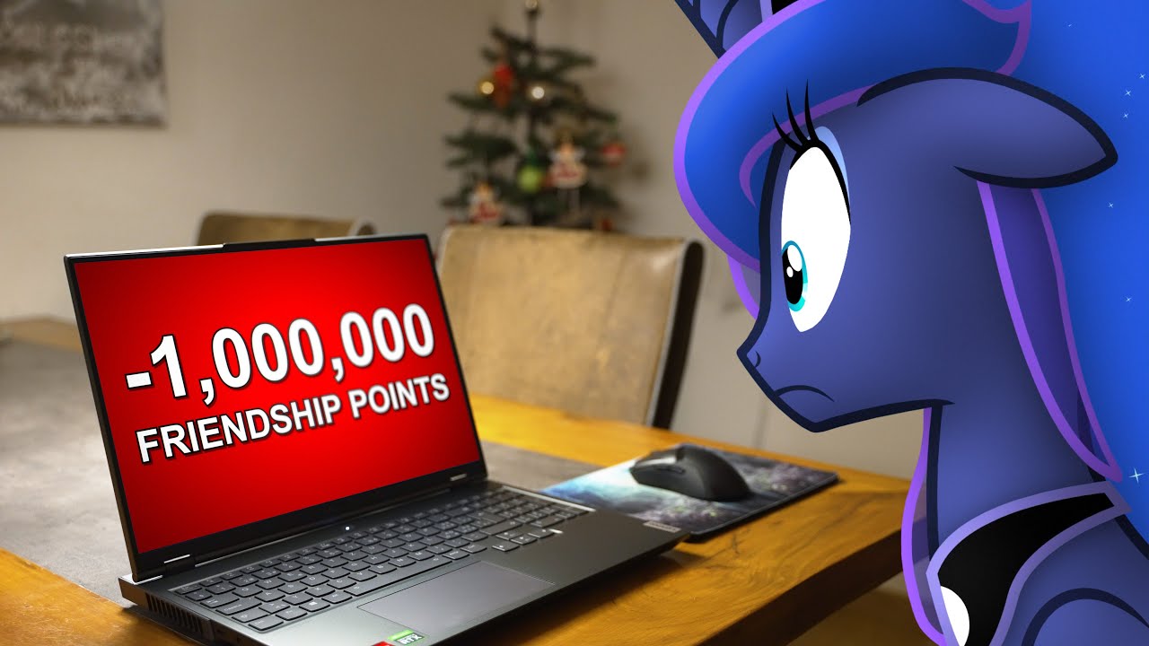 Luna's Friendship Test (MLP in real life) - YouTube