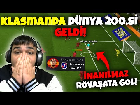 KLASMANDA KARŞIMA DÜNYA 200.Sİ GELDİ! 😨😱 PLATİNİ İNANILMAZ RÖVAŞATA GOL ATTI! 🔥🔥