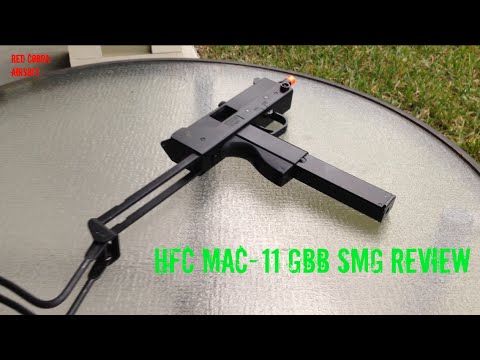 AIRSOFT: HFC MAC-11 GBB SMG REVIEW (HD) - YouTube