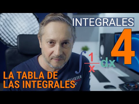 Curso de Integrales. Capítulo 4: La tabla de las integrales inmediatas. Una propuesta didáctica.