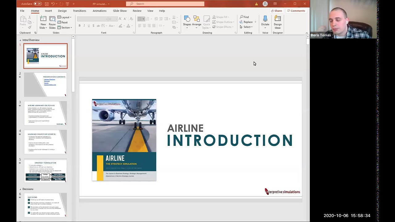 Boris Tomas lecture: BUSN 489 Strategic Management- Interpretive ...