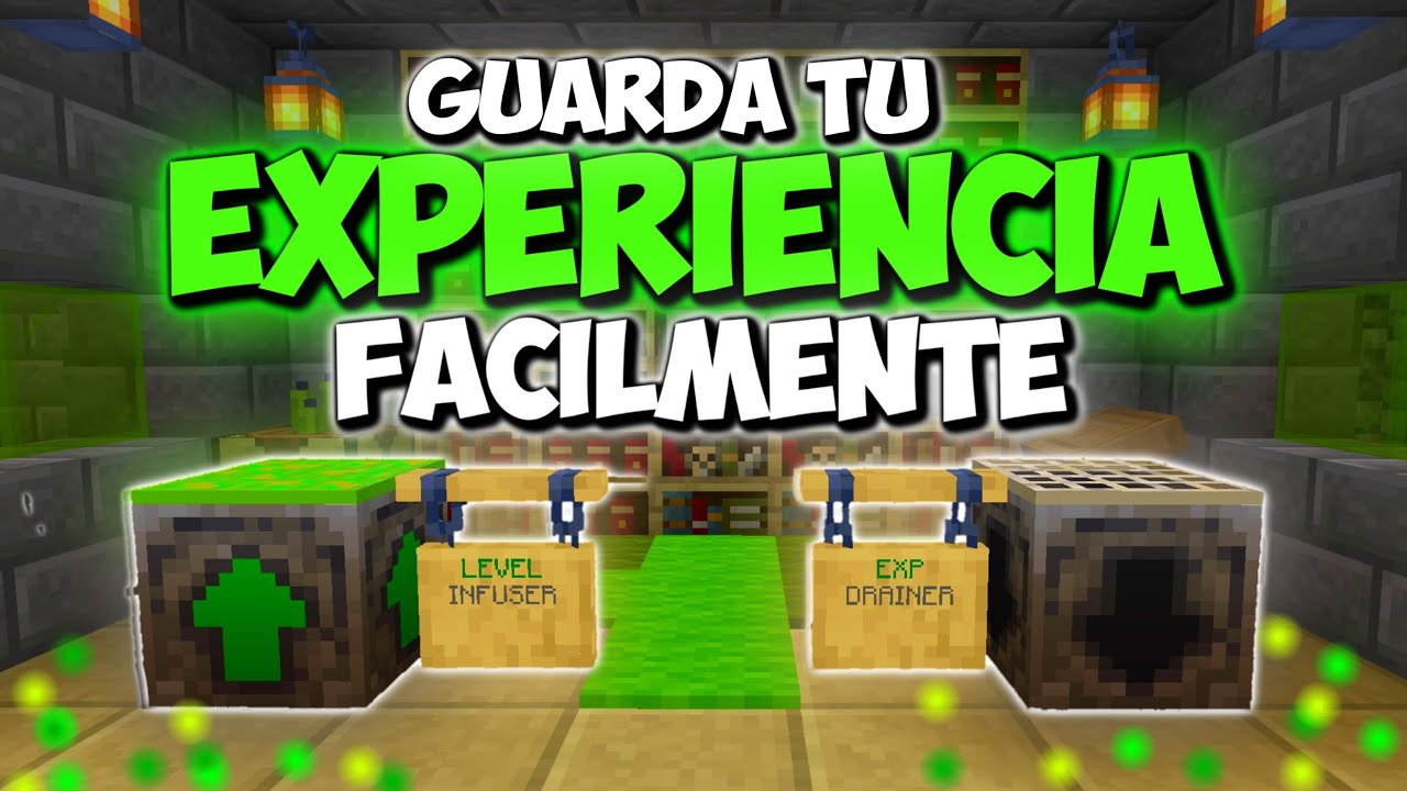 COMO GUARDAR tus NIVELES de EXPERIENCIA en MINECRAFT 1.20 - YouTube