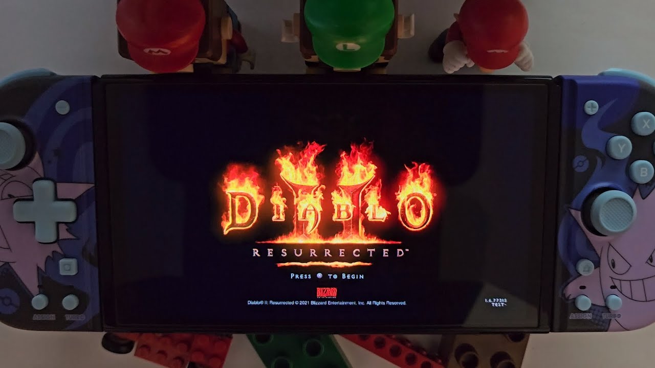 Diablo 2 Resurrected Nintendo Switch OLED - YouTube
