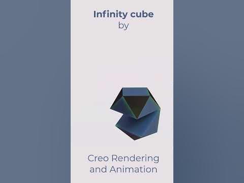 Infinity cube by Creo Rendering and Animation - YouTube