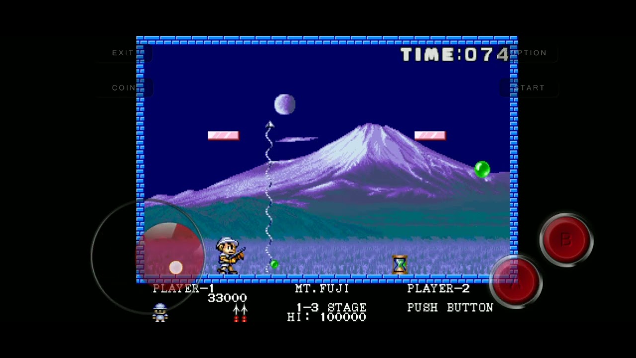 how to play pang game level1-3 - YouTube