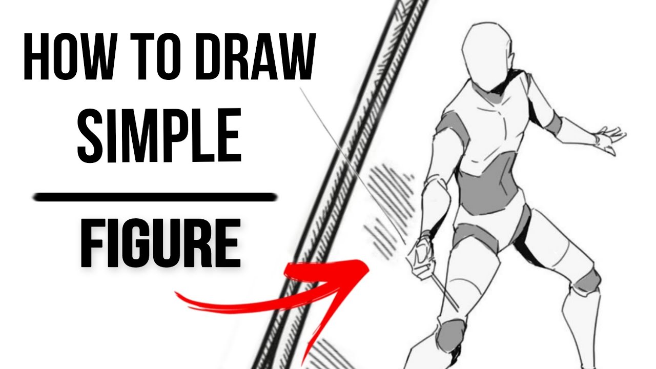 How to draw basic anatomy | Tutorial and tricks - YouTube