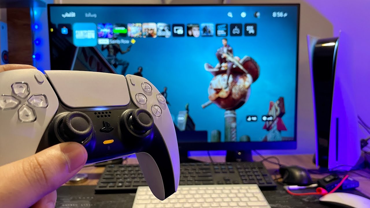 تجربة شاشة LG gn650-b 32 على بلايستيشن 5 - YouTube