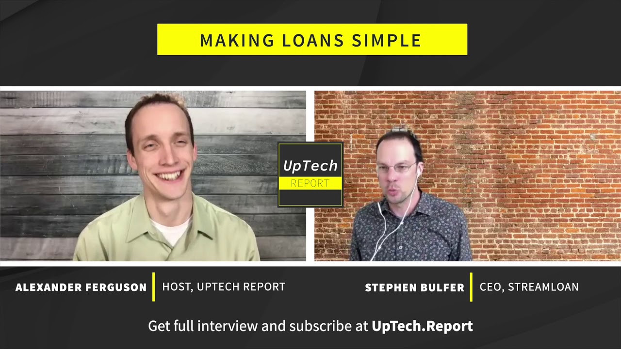 Clip: Making Loans Simple | Stephen Bulfer, CEO of Streamloan - YouTube