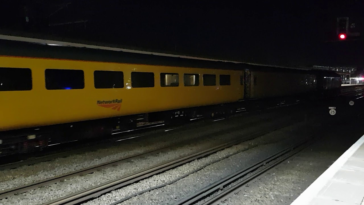 Class 37621 passing through Ashford international Station with the ...