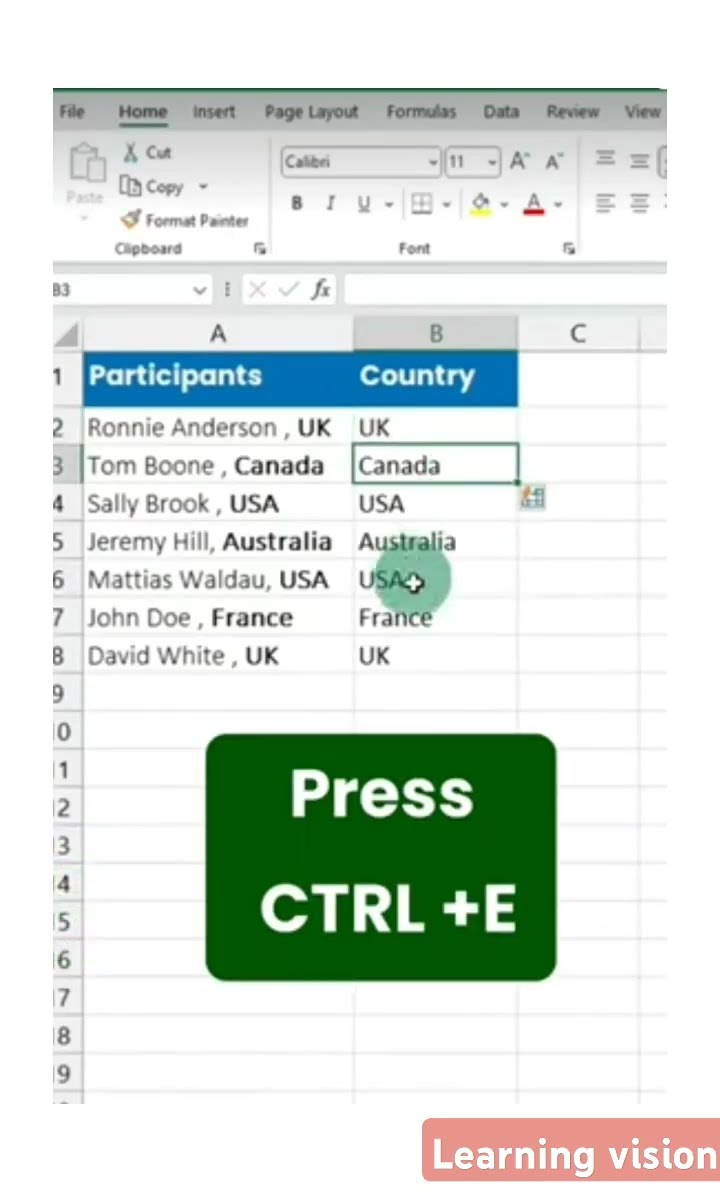 Excel Exceltips Microsoftoffice Shorts Shortsvideo Trending Learningvision Video