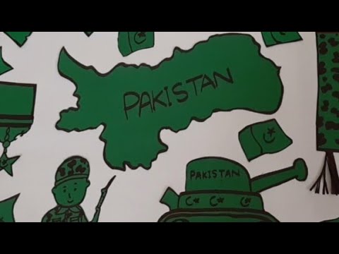 6th September decoration ideas/6th September crafts ideas/6th Sep ...