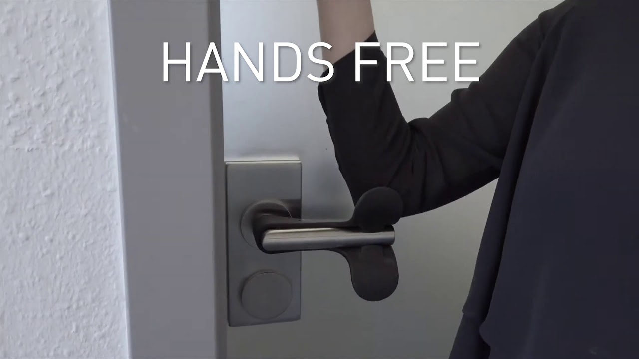 FSB Forearm Shield : Hands-Free Door Operation - YouTube