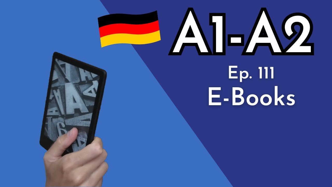 A1-A2 Slow German Podcast for Beginners | 111 E-BOOKS - YouTube