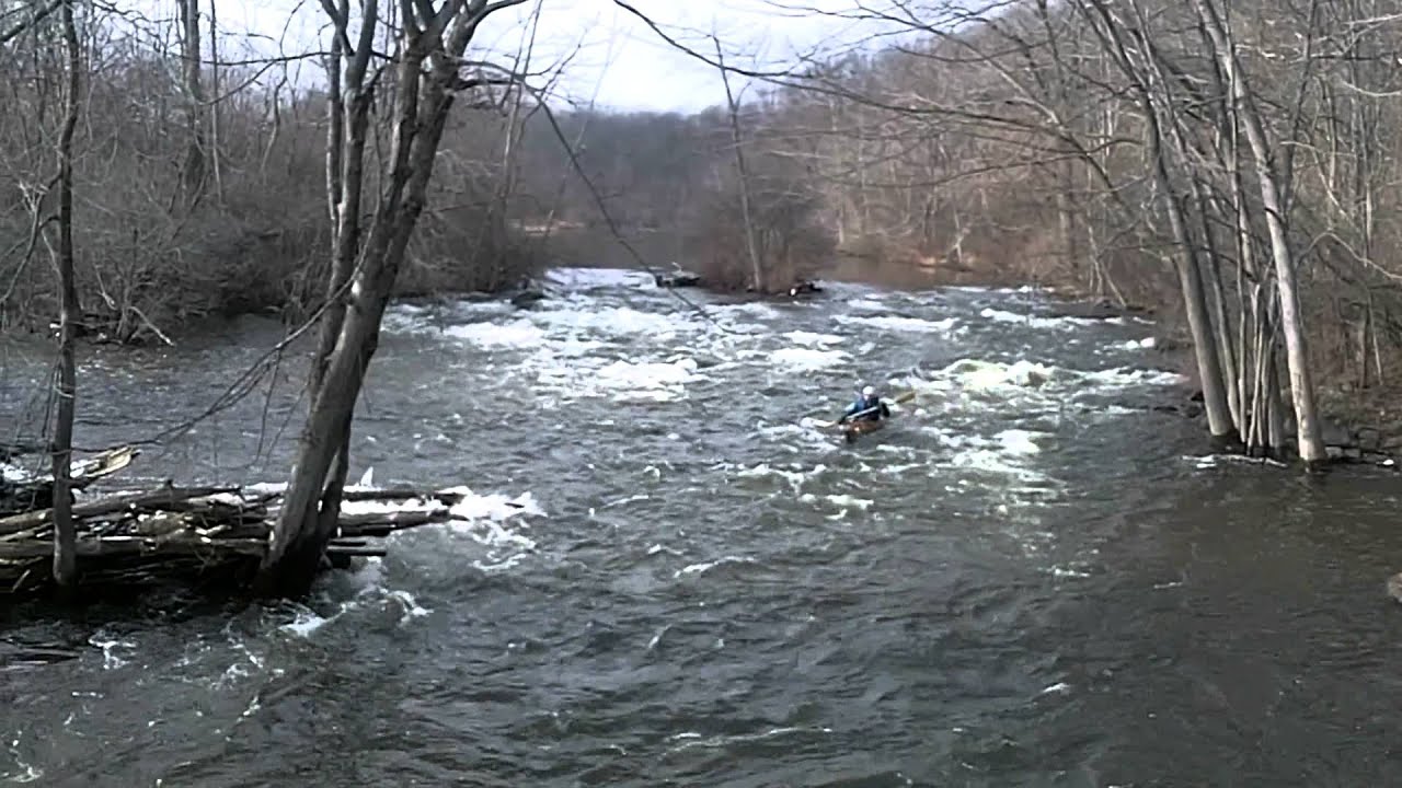 Winter Kayaking On The Huron River - YouTube