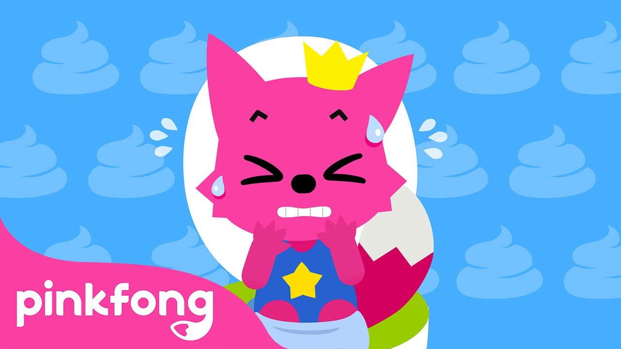 Đừng nhịn đi vệ sinh | Thói quen tốt | Poo Poo song | Pinkfong! Cá mập ...