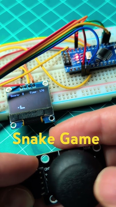 Arduino Snake Game 🎮 - YouTube